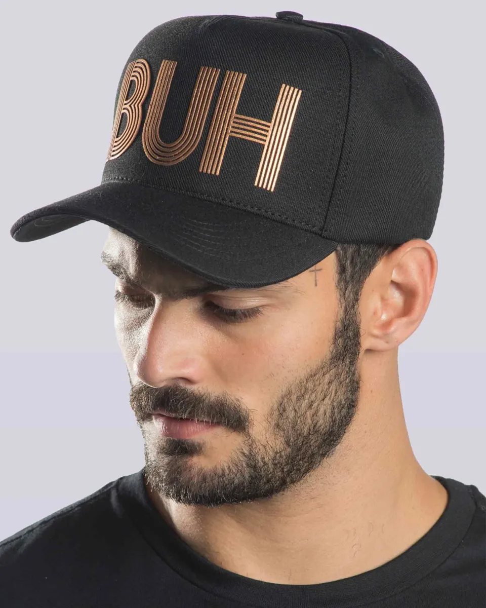 BONÉ MASCULINO BUH FOIL _4094 - BONE MASCULINO BUH FOIL - Buh